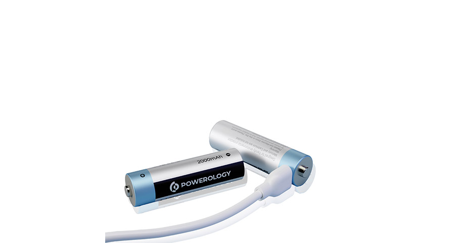 AA Battery USB Rechargeable | Powerology