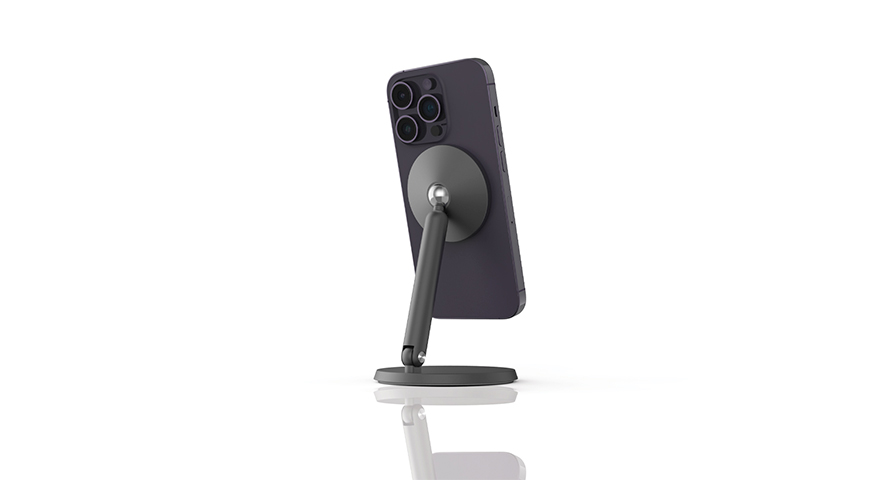 Powerology Rotatable Magsafe Phone Stand - Dark Grey