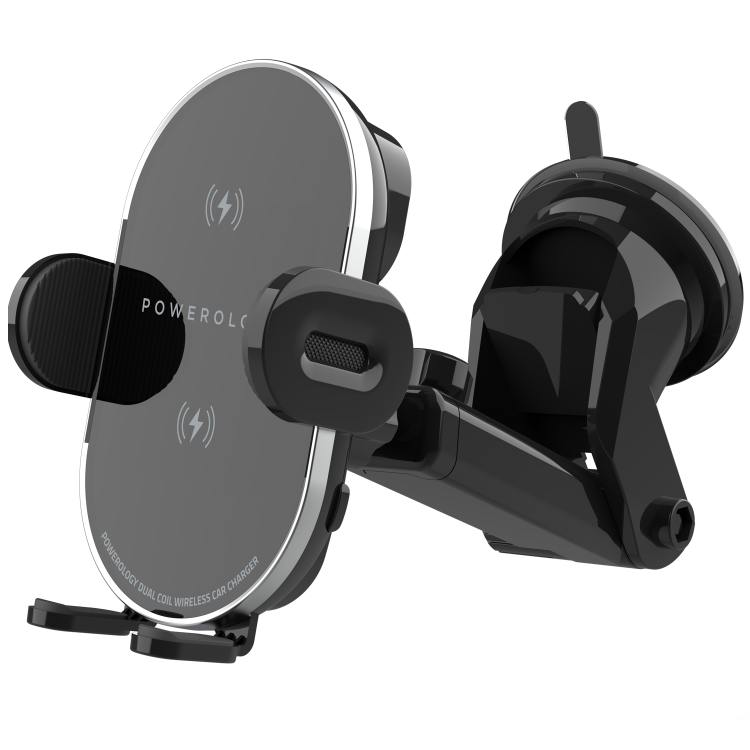 3-in-1 Fast Wireless Car Charger Mount | Powerology