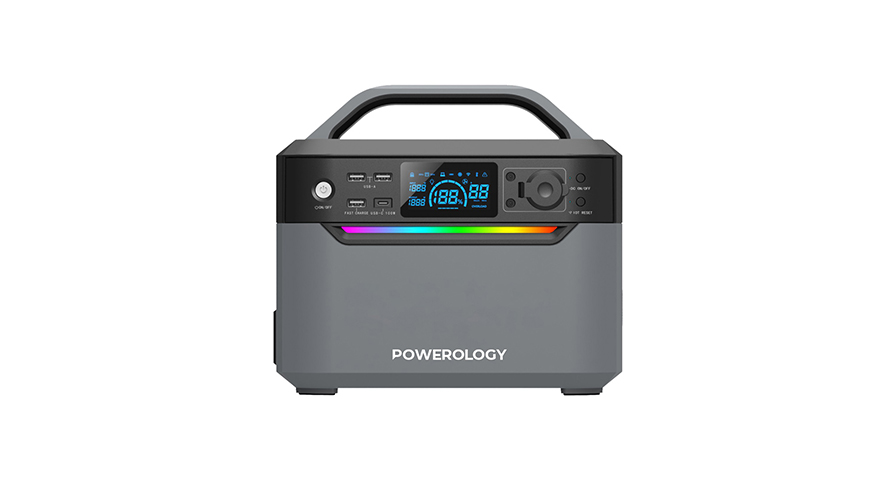 Powerology 120000mAh Portable Power Generator - Black