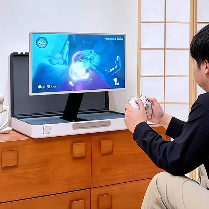 Powerology 27" Android Briefcase Display - White - Powerology 27 ...