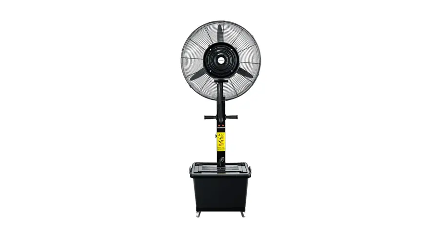 Powerology Industrial Fan Mist Spray & Humidifier - Black