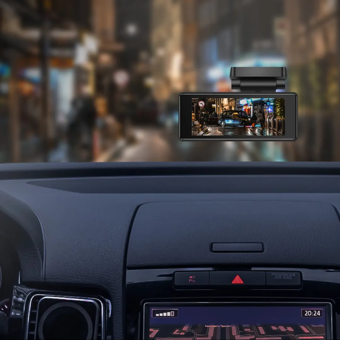 Powerology Dual Recording Dash Camera - Black