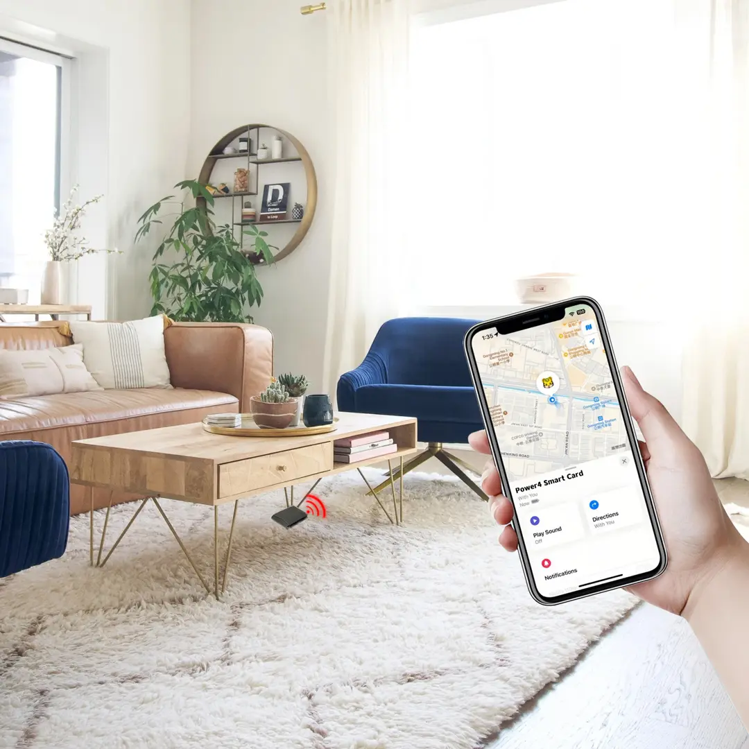 Powerology Findx Smart Card Device Finder - Black