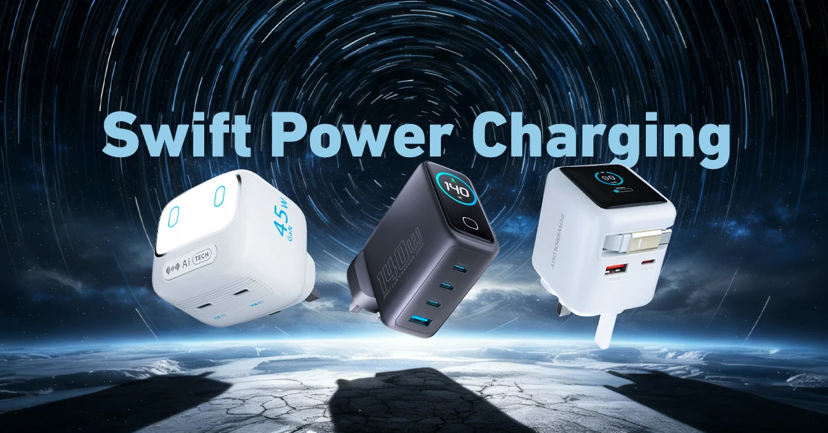 Enjoy Hyper-Fast Charging with Powerology Adapters