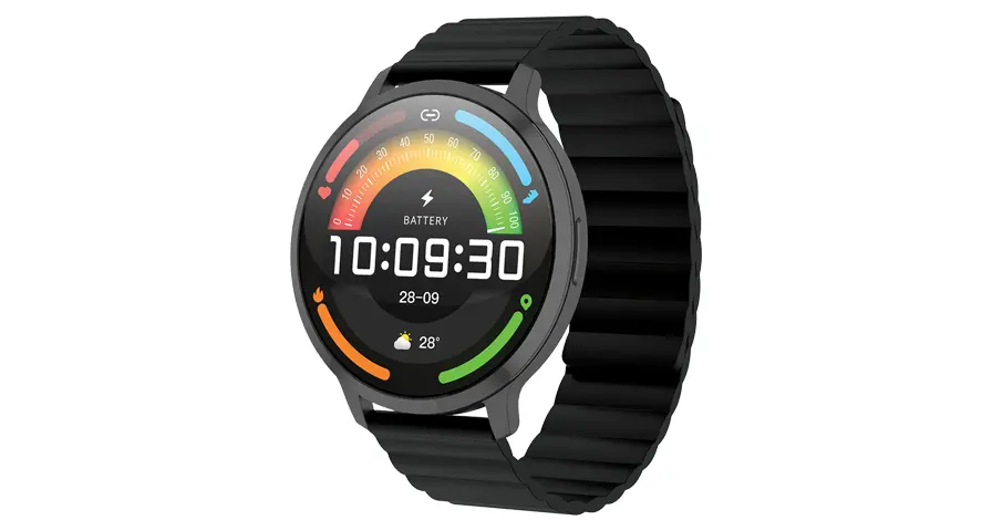Powerology Aura Smart Watch with 1.73" AMOLED Display