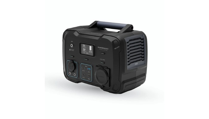 Powerology Portable Power Generator: 78000mAh Pure Sine-Wave Output